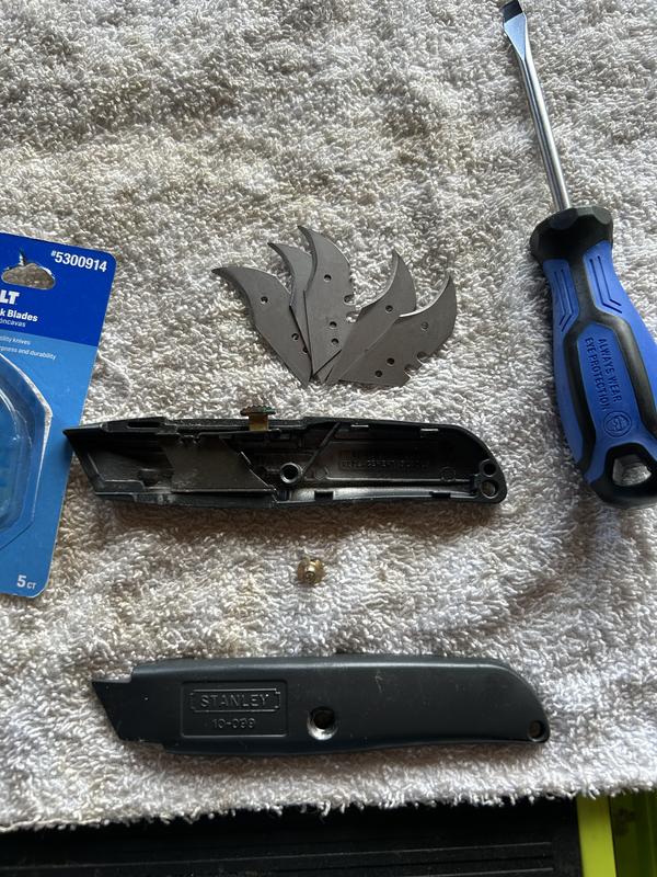 Kobalt Carbon Steel 5.5Mm Hook Utility Razor Blade(5-Pack) 54388 at ...