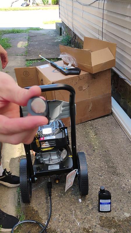 SIMPSON Clean Machine 2900 PSI at 2.4 GPM 2900-PSI 2.4-GPM Cold Water ...