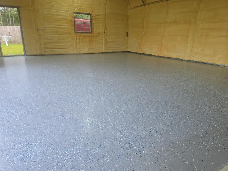 Armorpoxy Commercial Grade, Ultra Thick, 2 Layer 2-part Designer Gray ...