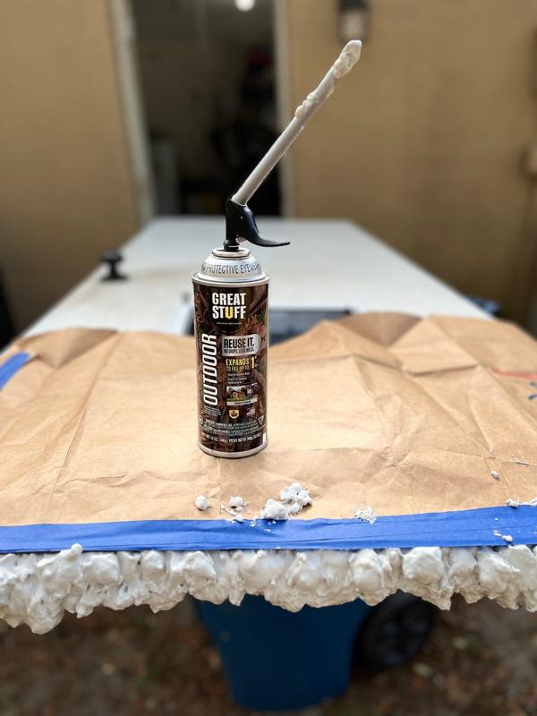 GREAT STUFF Outdoor 12-oz Smart dispenser Indoor/Outdoor Spray Foam ...