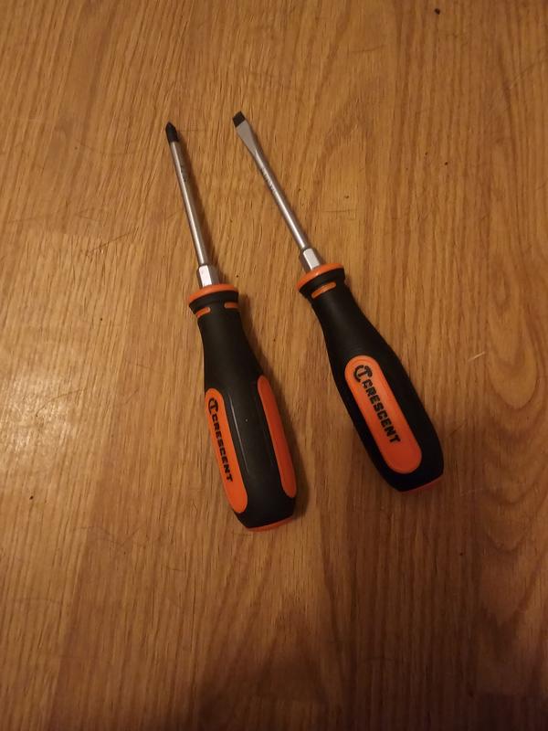 Crescent 2-Piece Screwdriver Set CSDS2PCSET at Lowes.com