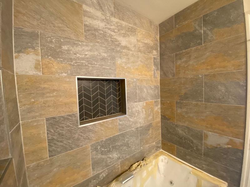 allen + roth Quartziti Sunset 12-in x 24-in Matte Porcelain Stone Look ...