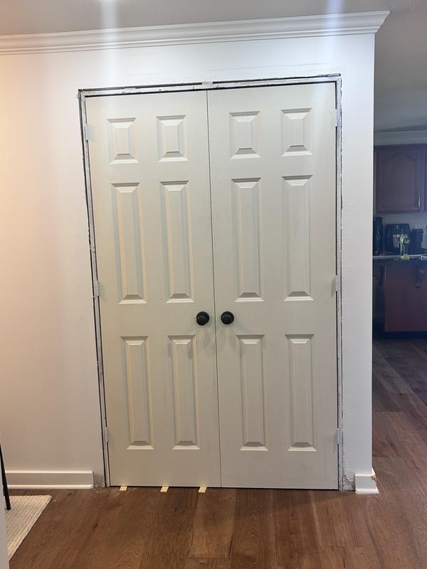 RELIABILT 32-in x 80-in Primed 6-panel Smooth Hollow core Primed ...