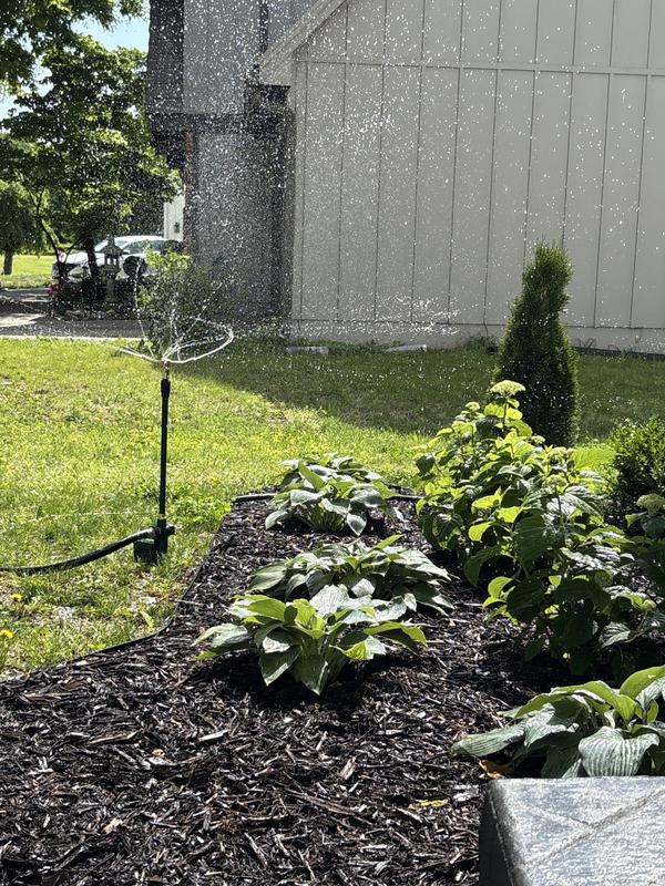 Orbit 2000-sq ft Rotating Spike Lawn Sprinkler 27770 at Lowes.com