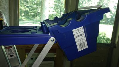 Werner Multi-Purpose Plastic Pail shelf For Step ladders in the Ladder ...