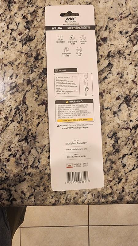 MK OUTDOOR 1 Count Lighter in the Charcoal & Accessories department at ...