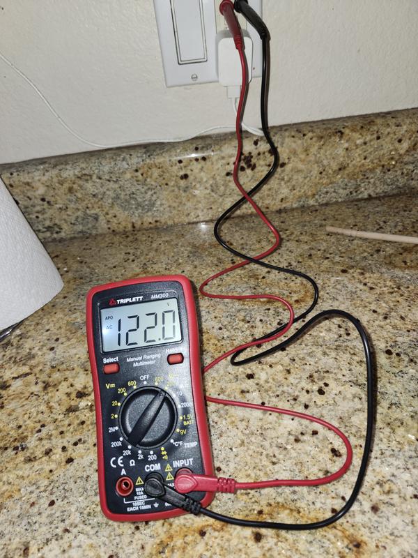 TRIPLETT Lcd Display Multimeter 600V MM300 at Lowes.com