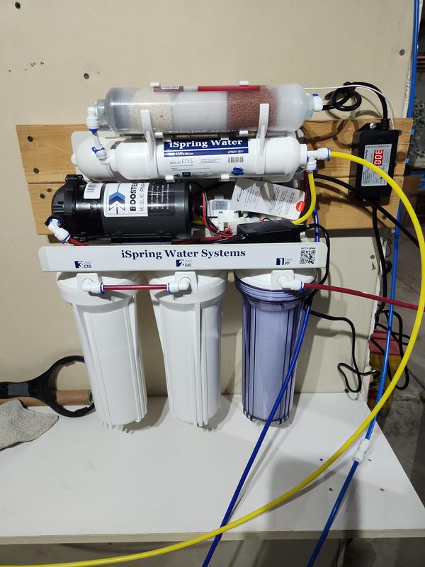 iSpring Rcc7ak-uv 7-stage Multi-method Reverse Osmosis Filtration ...