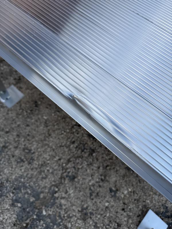 EZ-ACCESS 4 -Steps Aluminum Outdoor Stair Stringer in the Outdoor Stair ...