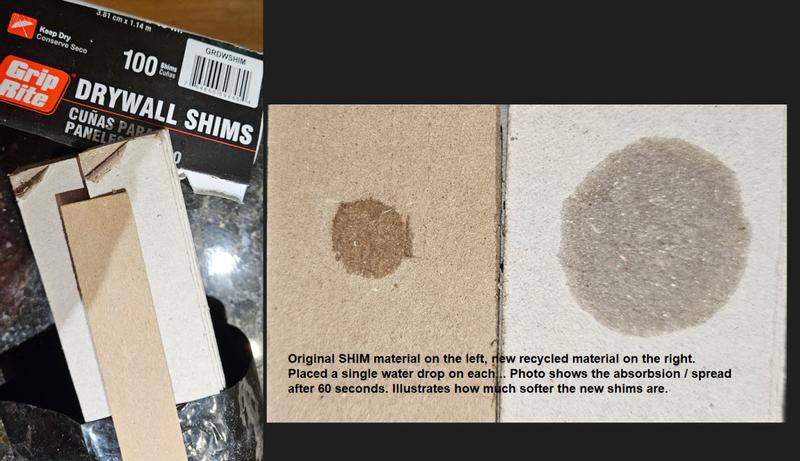 Grip-Rite 0.055-in x 1.5-in x 45-in 100 -Pack in the Shims department ...