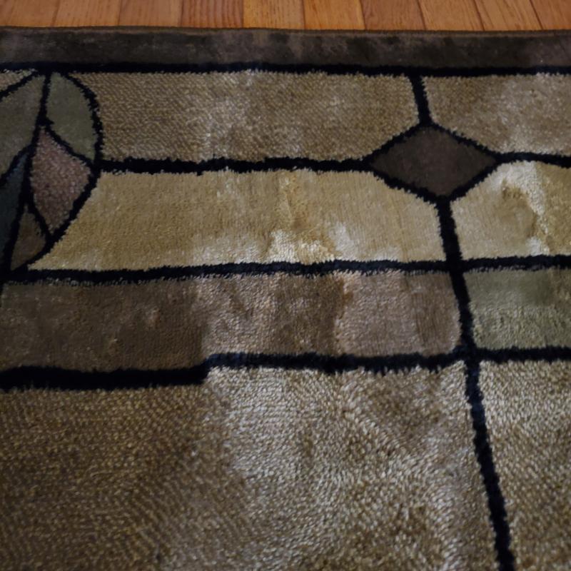 Mohawk Home Leaf Point 8 X 10 (ft) Brown Indoor Border Vintage Area Rug ...