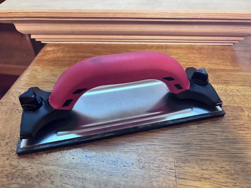 WAL-BOARD TOOLS Soft Grip Hand sander 3.25-in x 9.5-in in the Hand ...
