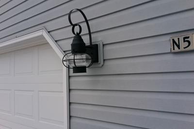 allen + roth Trevett 1-Light 14-in H Matte Black Outdoor Wall Light ...