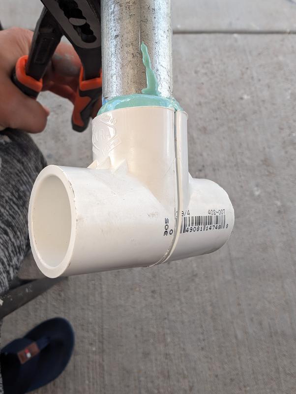 Dura Plastics 3/4-in Schedule 40 PVC Tee for Non-Potable Water - NSF ...