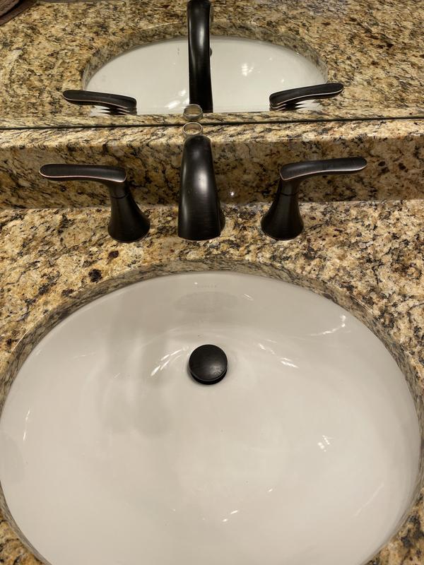 Pfister Weller Brushed Nickel Single hole 1-handle WaterSense Mid-arc ...