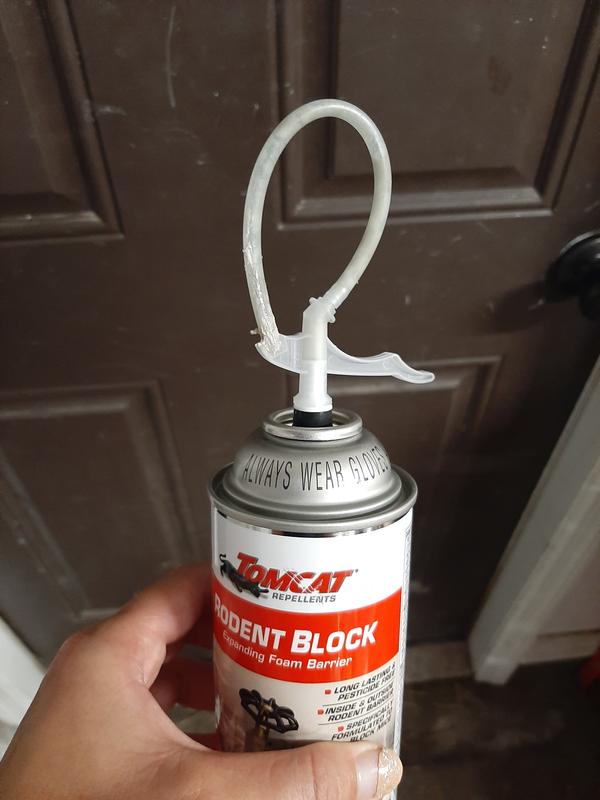 TOMCAT Rodent Block Expanding Foam Barrier Rat Prevent 4418510 at Lowes.com