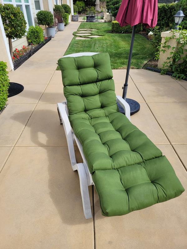 Greendale Home Fashions 44-in x 22-in Sunbeam Patio Chaise Lounge Chair ...