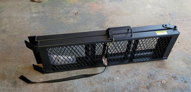 Kobalt 0.9-ft x 6.63-ft 400-lb Capacity Arched Folding Loading Ramp ...