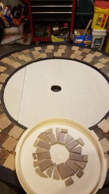 allen + roth Safford Round Outdoor Dining Table 23.58-in W x 23.58-in L ...