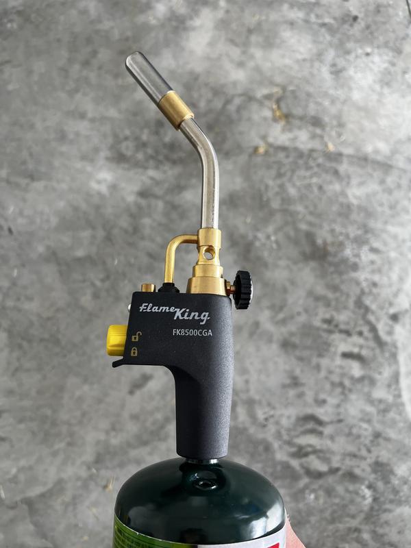 Flame King Heavy Duty Torch for Charcoal/Campfire, Plumbing, Soldering ...