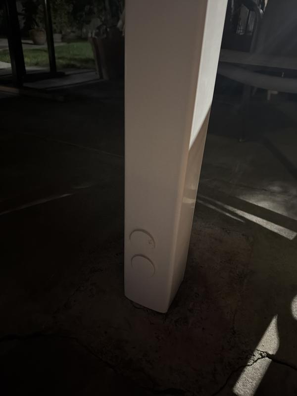 Freedom 4-in x 4-in x 8-ft White Composite Deck Post sleeve in the Deck ...