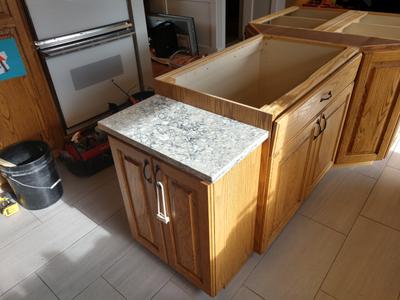 allen + roth River Stone Quartz Off-white Kitchen Countertop SAMPLE (4 ...