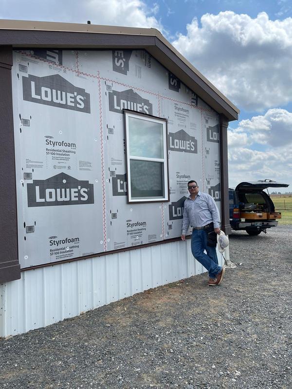 STYROFOAM Residential Sheathing R- 5 , 1-in x 4-ft x 8-ft Faced ...
