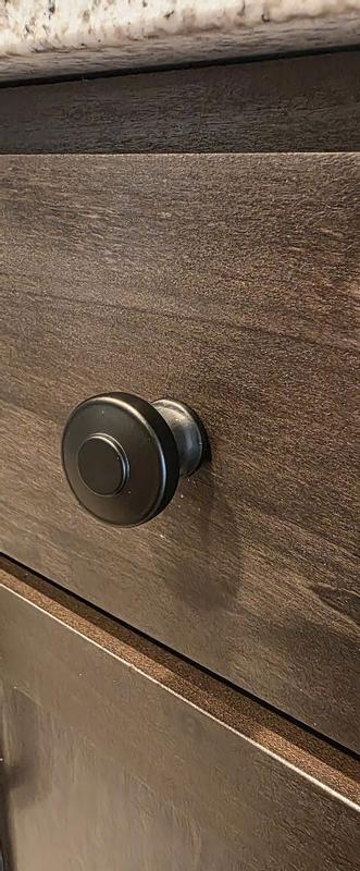 allen + roth Bryn 1-3/16-in Champagne Bronze Round Cabinet Knob (10 ...