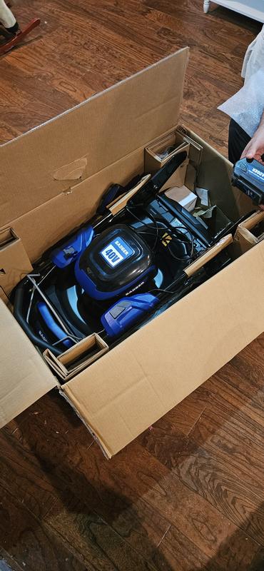 Wild Badger Power Cordless 40-volt, 21-in Self Propelled Battery Walk ...