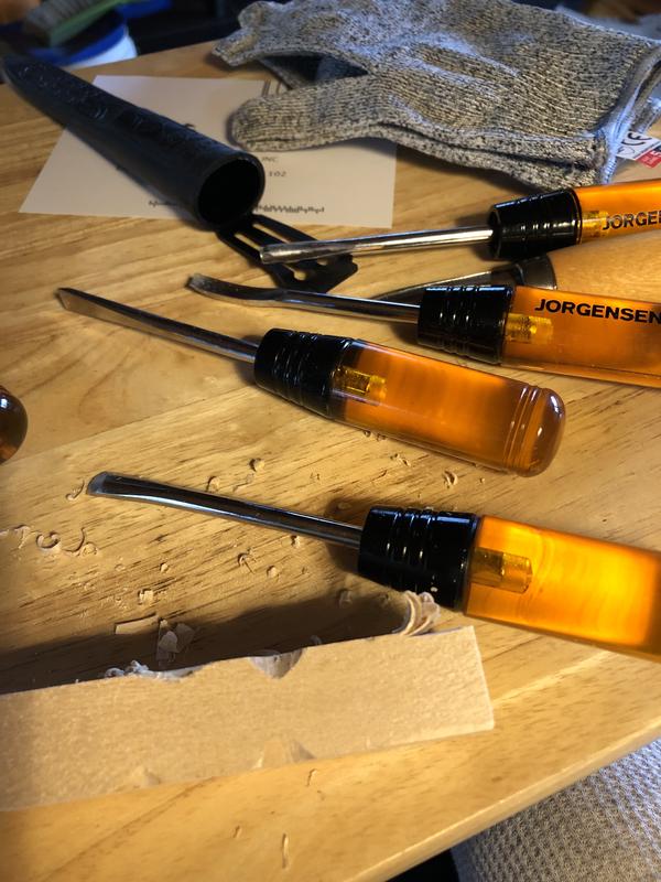 Jorgensen 6-Pack Woodworking Chisels Set 70565 at Lowes.com