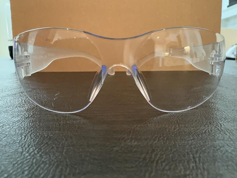 Project Source 6 Pack Clear Anti-scratch Plastic Safety Glasses 54328 ...