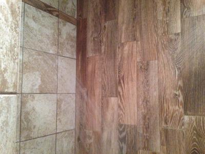Style Selections Natural Timber Cinnamon 8-in x 48-in Glazed Porcelain ...