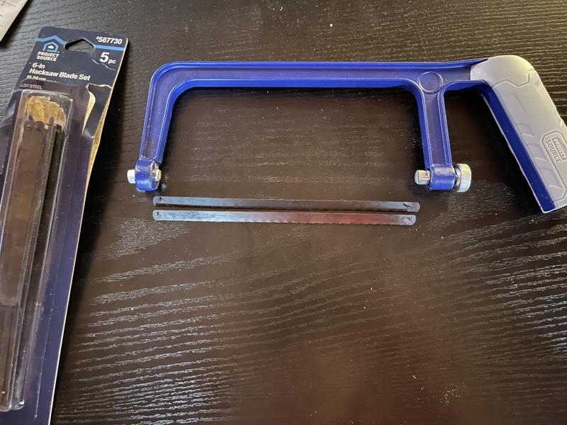 Project Source 6-in High-carbon Steel Extra Fine Cut Hacksaw Blade Set ...