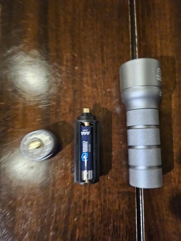 Project Source Slide Focus 500-Lumen 3 Modes LED Spotlight Flashlight ...