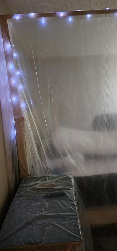 Shop Project Source (4-Pack) 12-ft x 400-ft Clear 0.5-mil Light-duty ...