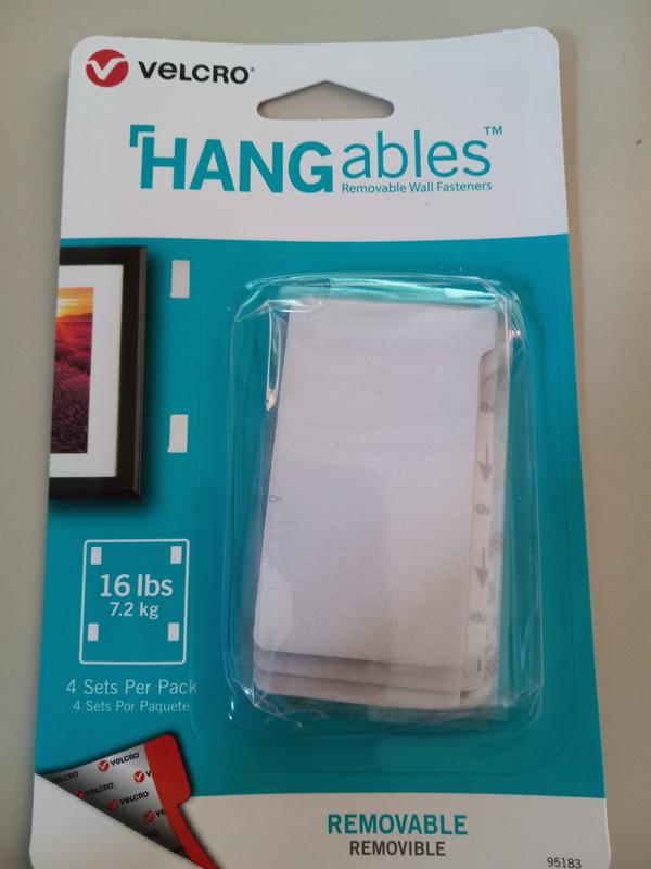 VELCRO Brand Hangables Removable Wall Fasteners 3 In. X 1-3/4 In ...