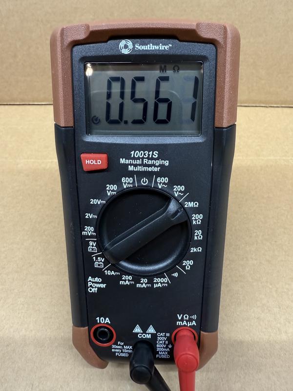 Southwire Digital Display Multimeter 10 Amp 90 To 1000 V 65031340 at ...