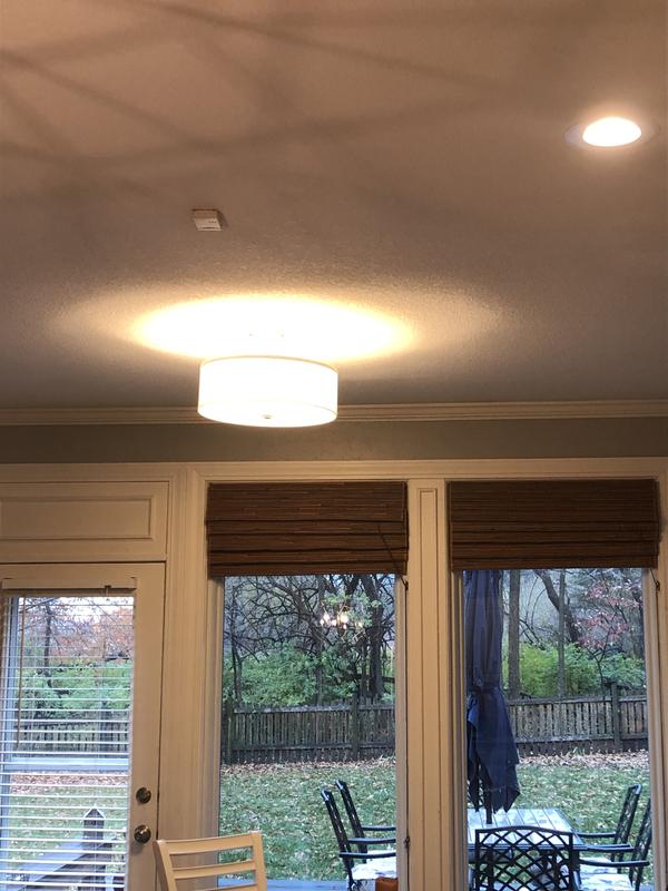 Kichler Shailene 3-Light Brushed Nickel Semi mount light 43675NI at ...