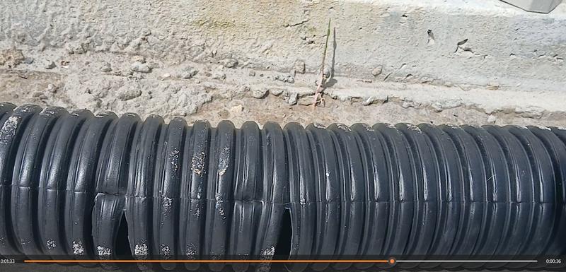 ADS 4-in x 100-ft Corrugated Perforated Pipe 04010100 at Lowes.com