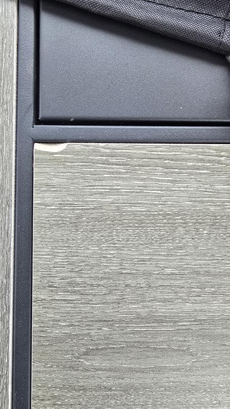 Pouuin Wicker Outdoor Sectional with Beige Cushions and Steel Frame in ...