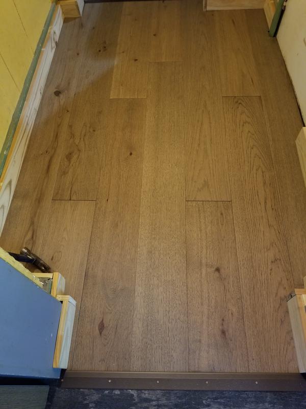 Bruce Forest Rain Calming Tea Hickory 7-7/16-in W x 1/4-in T x Varying ...