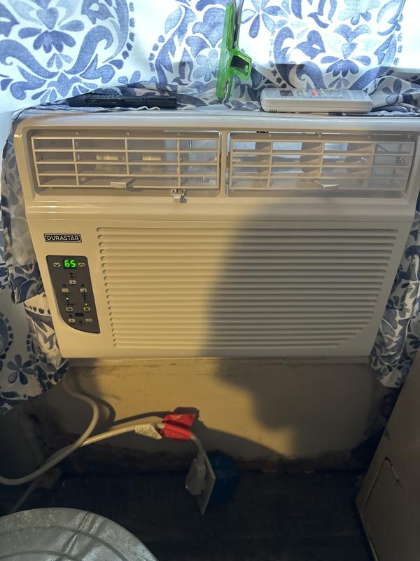 DURASTAR Large Room Window Air Conditioner with Heater, Remote Included ...