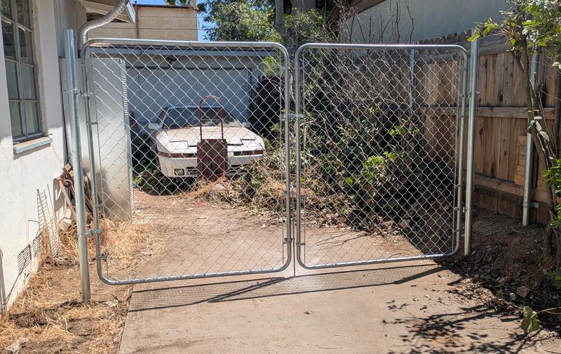 Merchants Metals 6-ft H x 10-ft W Galvanized Steel Drive-thru Chain ...