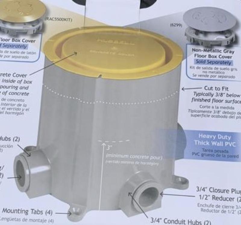 Shop Hubbell RACO Floor Boxes at Lowes.com