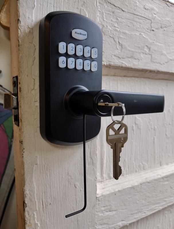 Kwikset SmartCode 955 Light Commercial Keyless Entry Satin Chrome ...