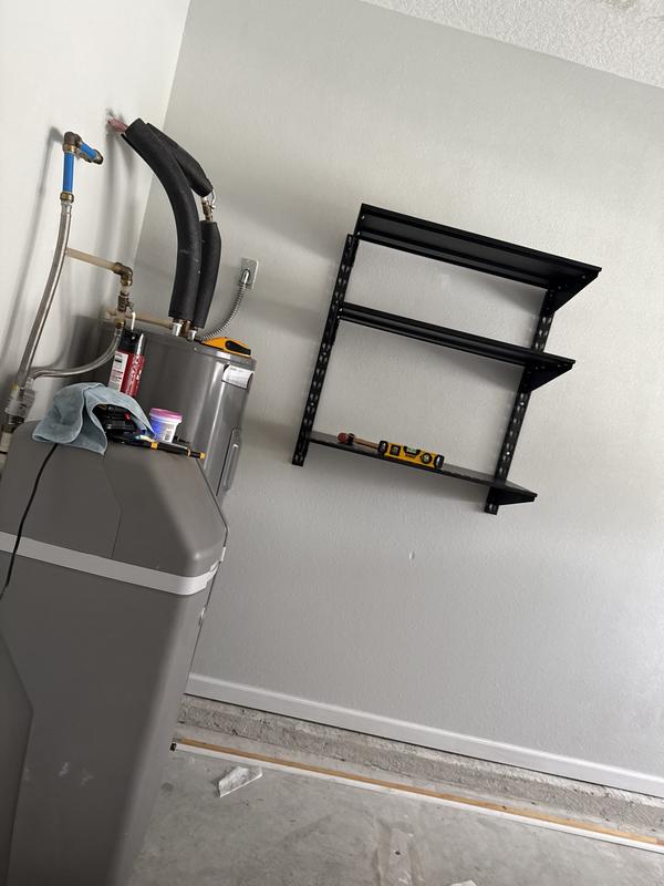 Kobalt Shelf 36-in Black Steel Multipurpose Shelf 54012 at Lowes.com