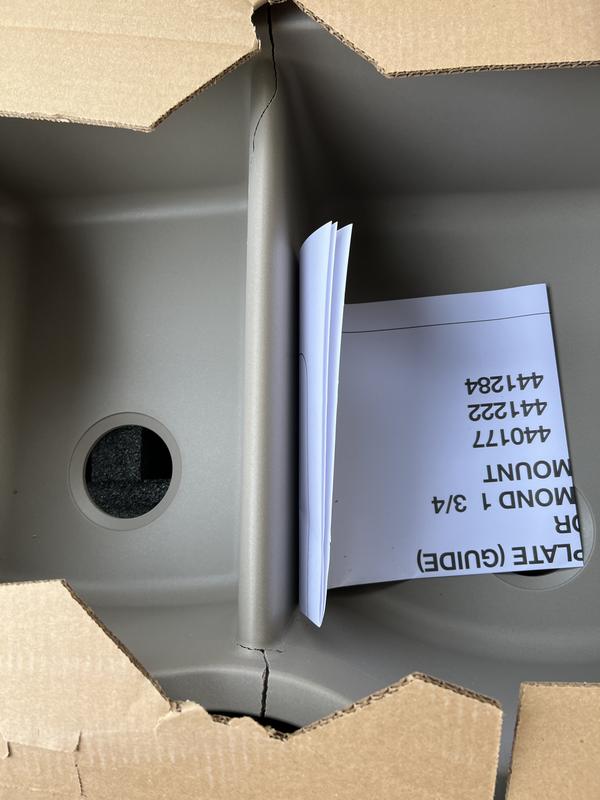 BLANCO Diamond Silgranit Undermount 32-in x 19.36-in Anthracite Granite ...