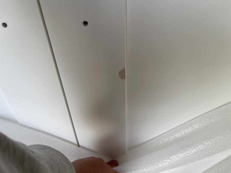 ARIEL Taylor 66-in White Bathroom Vanity Base Cabinet without Top in ...