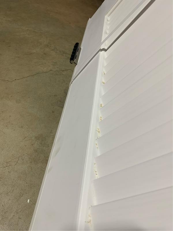 RELIABILT 28-in x 80-in Primed Louver Left Hand Pine Wood Single ...