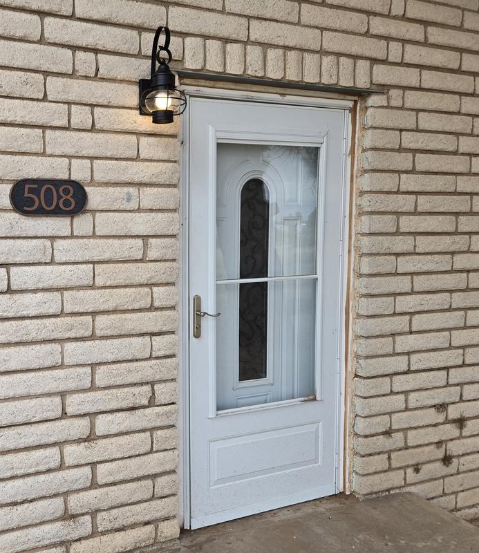 allen + roth Trevett 1-Light 14-in H Matte Black Outdoor Wall Light ...